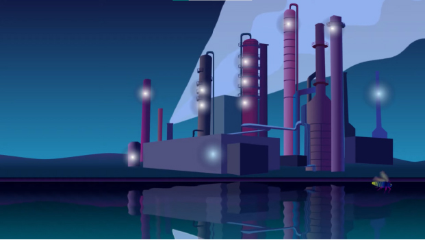 Light Pollution Animation – Elsi Muller